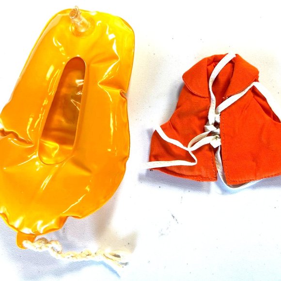 Mattel | Other | Lot Of Barbie Vintage Accessories 2 Pcs Life Jacket ...